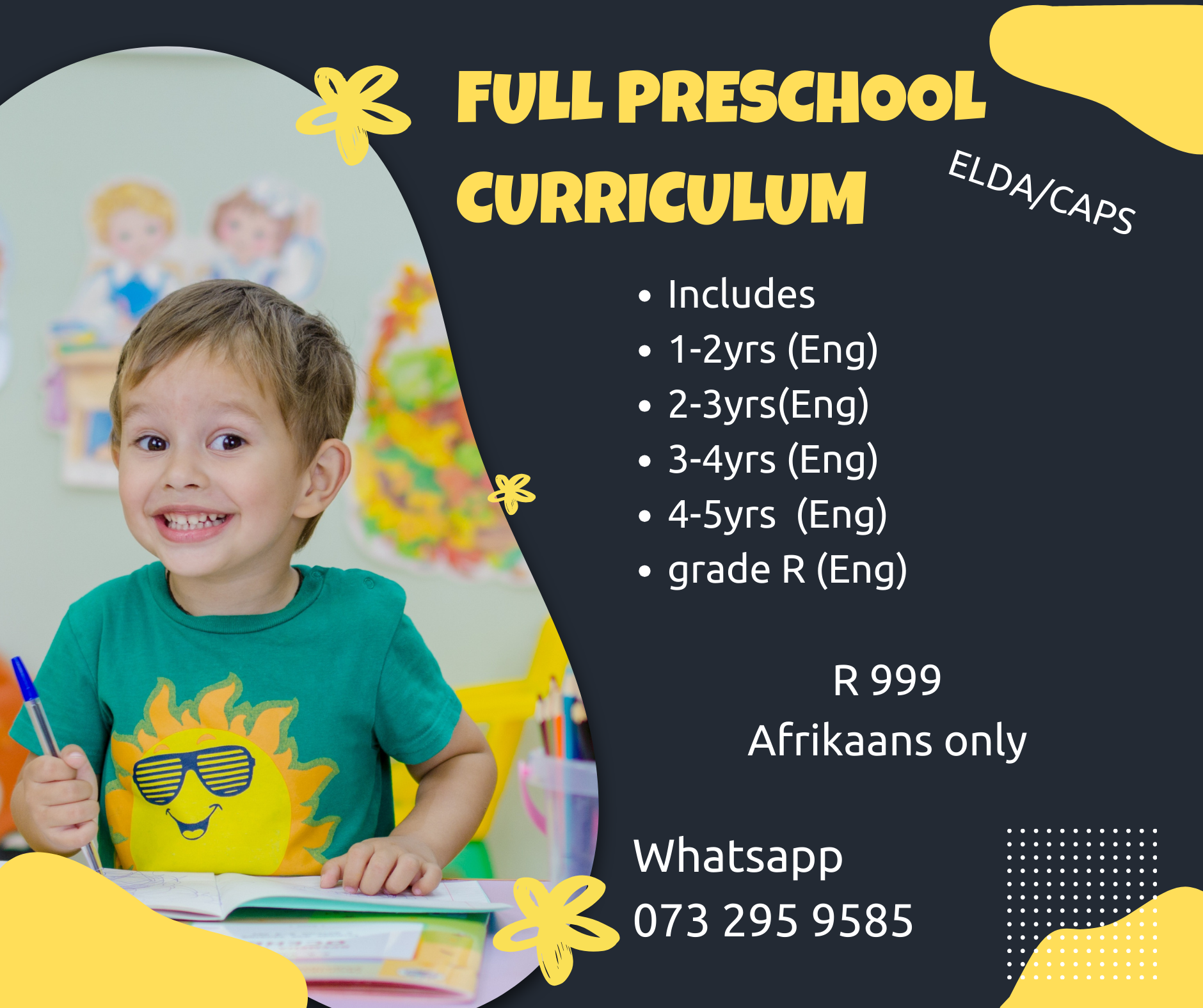 Complete Preschool Curriculum 2023/2024 English – KleuterKreatief