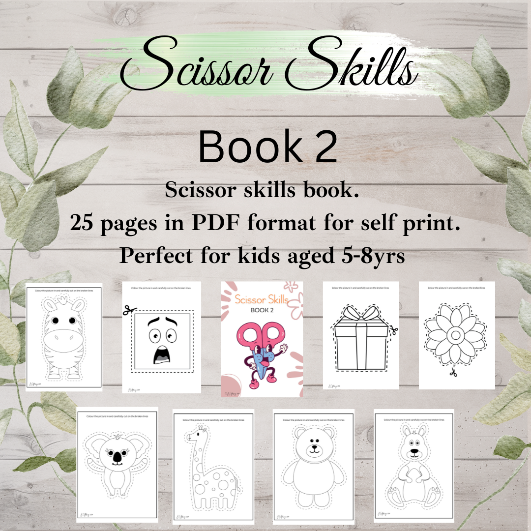 Scissor skills book 2 – KleuterKreatief