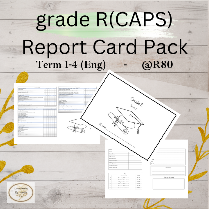 graad R - 2024 Curriculum Afr & Eng CAPS – KleuterKreatief