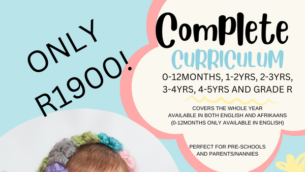 Complete Preschool and Baby Curriculum (ELDA and CAPS) – KleuterKreatief