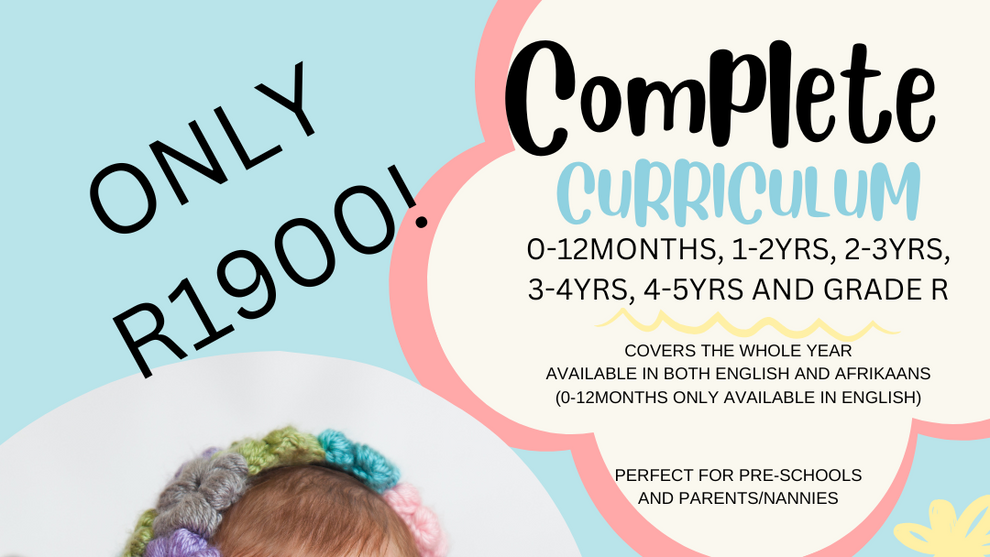 Complete Preschool and Baby Curriculum (ELDA and CAPS) – KleuterKreatief