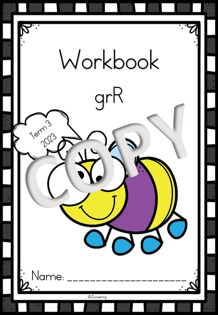 grR Workbook Term 3 (2023) – KleuterKreatief