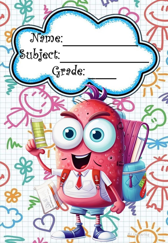 Back to School book covers 2023 – KleuterKreatief