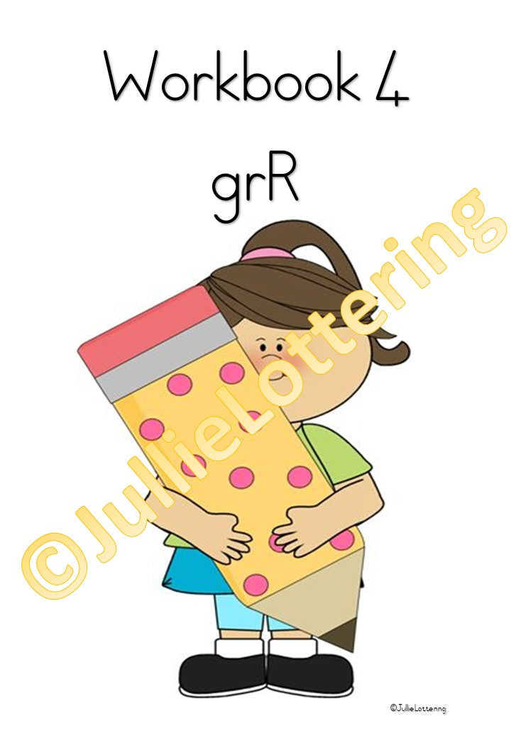 grR Workbook Term 4 English – KleuterKreatief