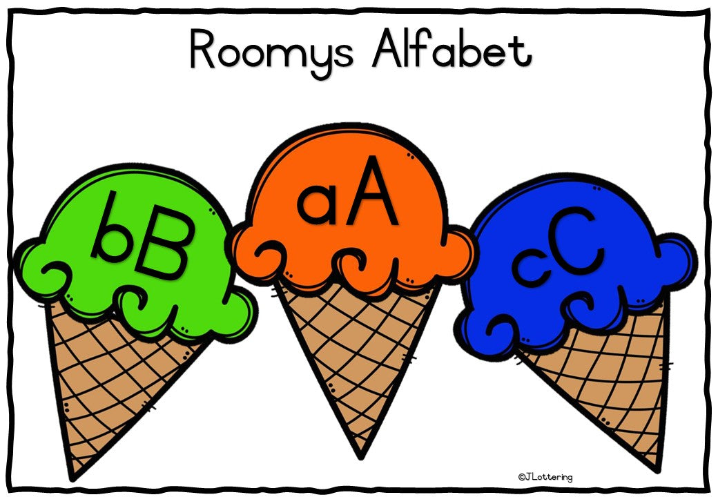 Alfabet Hoof- en kleinletters Muurkaarte/Pas bymekaar aktiwiteite ...